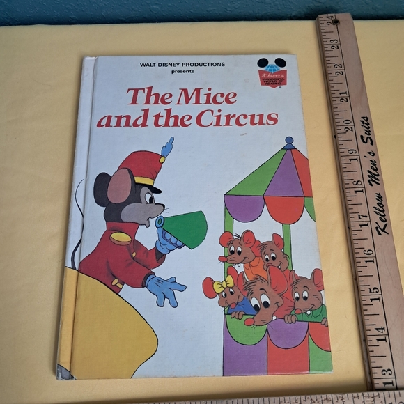 Other | Vintage The Mice And The Circus Book | Poshmark